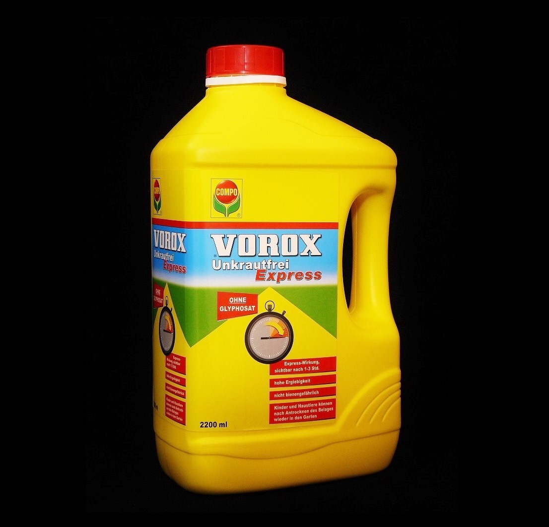 Compo Vorox Unkrautfrei Express 2,2 L glyphosatfrei Unkrautvernichter ...