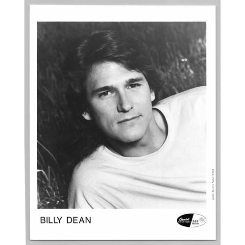 Billy Dean American Country Singer Songwriter 80s-90s Glossy Music ...