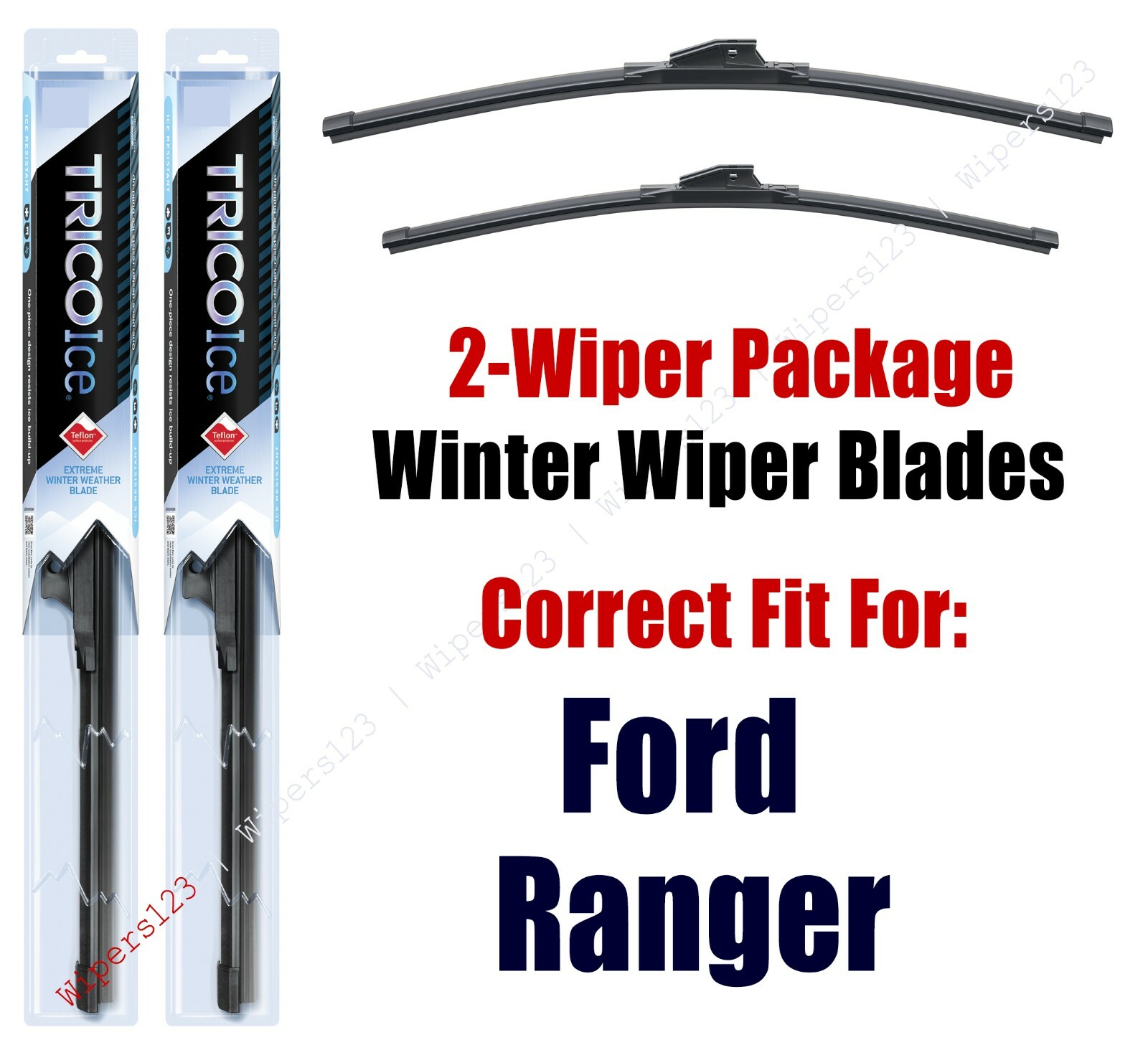 WINTER Wipers 2-Pack fits 2019 Ford Ranger - 35260/160 | eBay