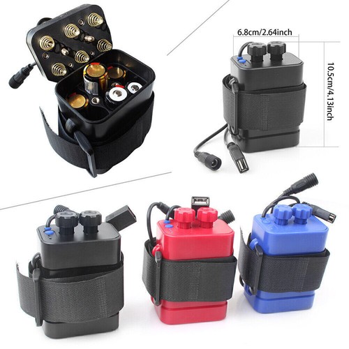 1X 8.4V 6x 18650 Waterproof Battery Pack Case House Cover Fit Bicycle ...