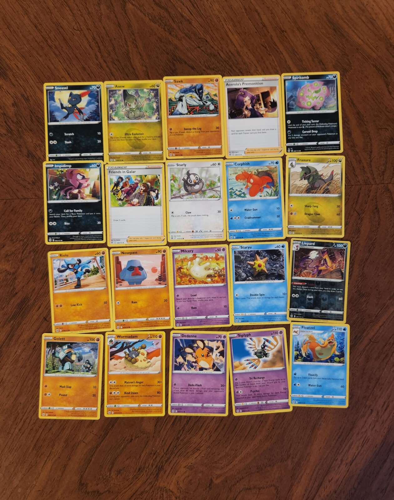 Lot Of 20 Brillant Stars Pokemon Cards | eBay
