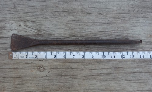 Rare seamen sailor nautical Long chisel Ship Boat building Steel ...