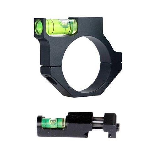 Rifle Scope Spirit Bubble Level combo with 1'' Ring Mount Holder ...