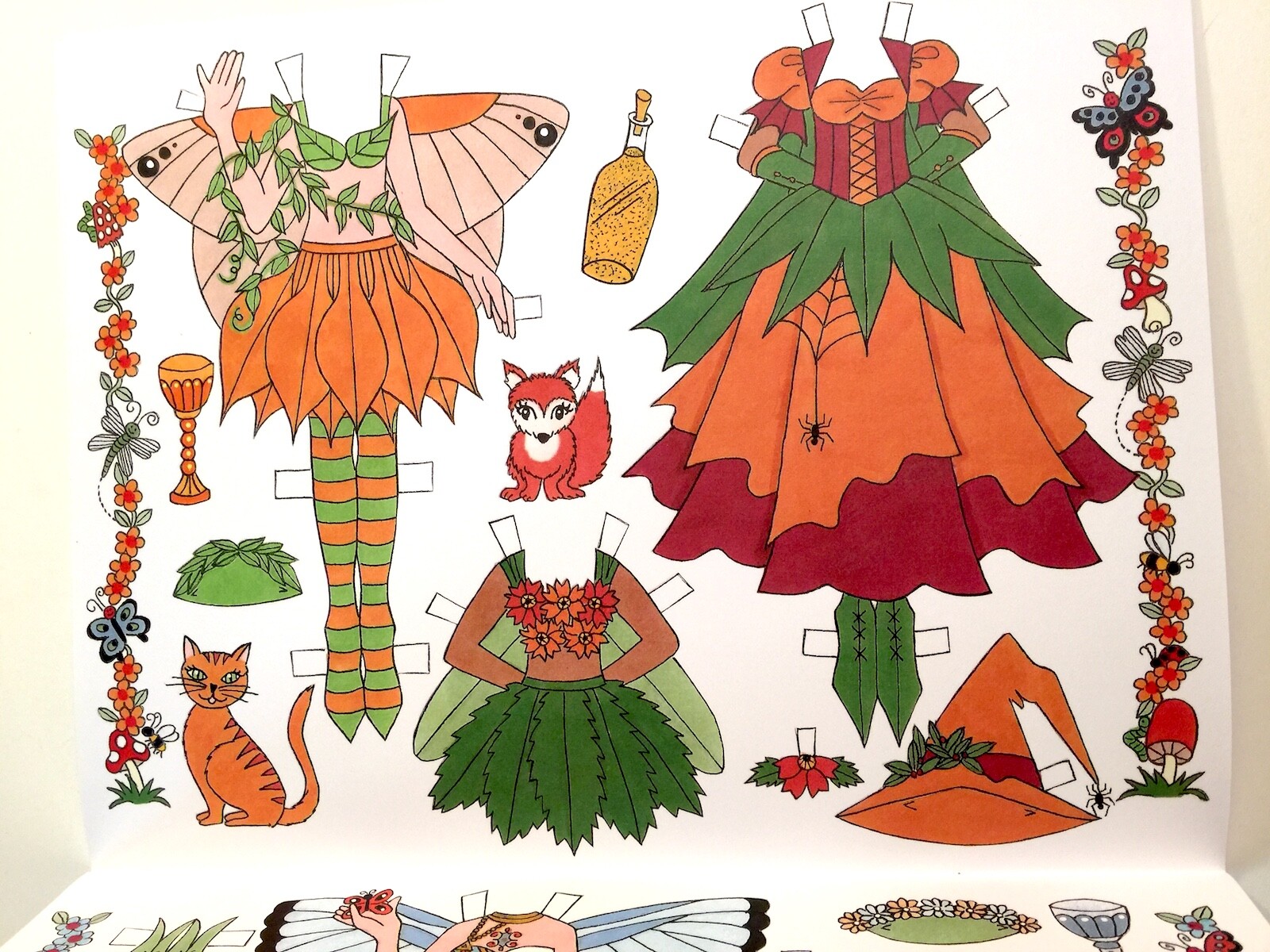 Whimsical! FLUTTER PAPER DOLLS from the Land of Faerie - by Alina ...