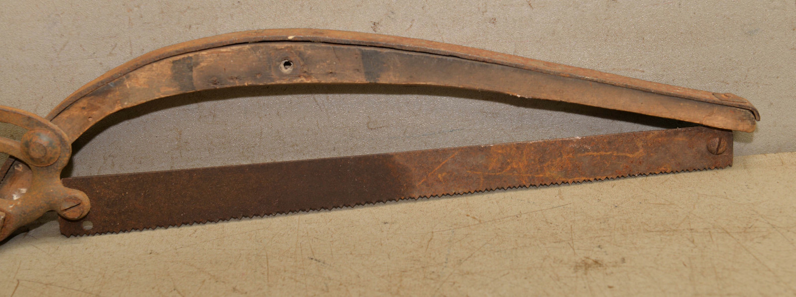 Rare adjustable antique pole saw collectible limb topping tree tool ...