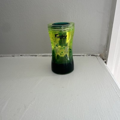 Rare Foohy Blue Green Yellow Lava Lamp Pencil Sharpener Y2K Black Light ...