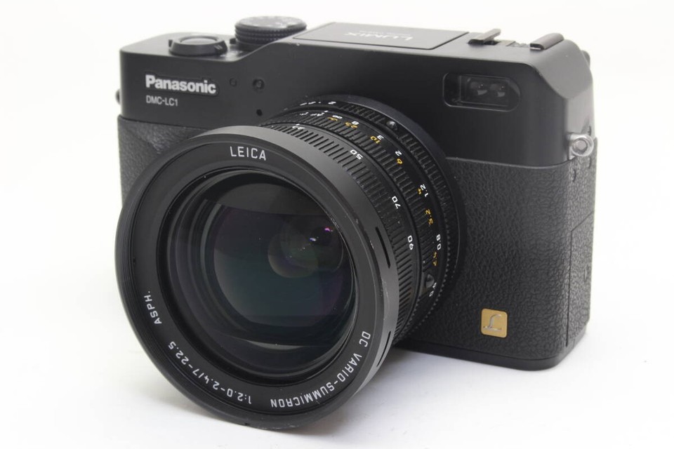 D Poor Condition Panasonic Lumix Dmc-Lc1 Black Returnpossible | eBay