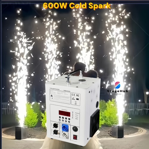 750w DMX Cold Spark Machine DJ Event Wedding Party Club Bar Fireworks ...
