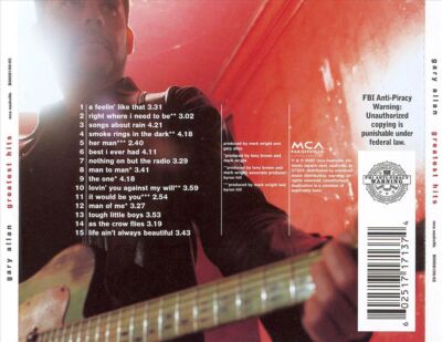 GARY ALLAN - GREATEST HITS NEW CD 602517171374| eBay