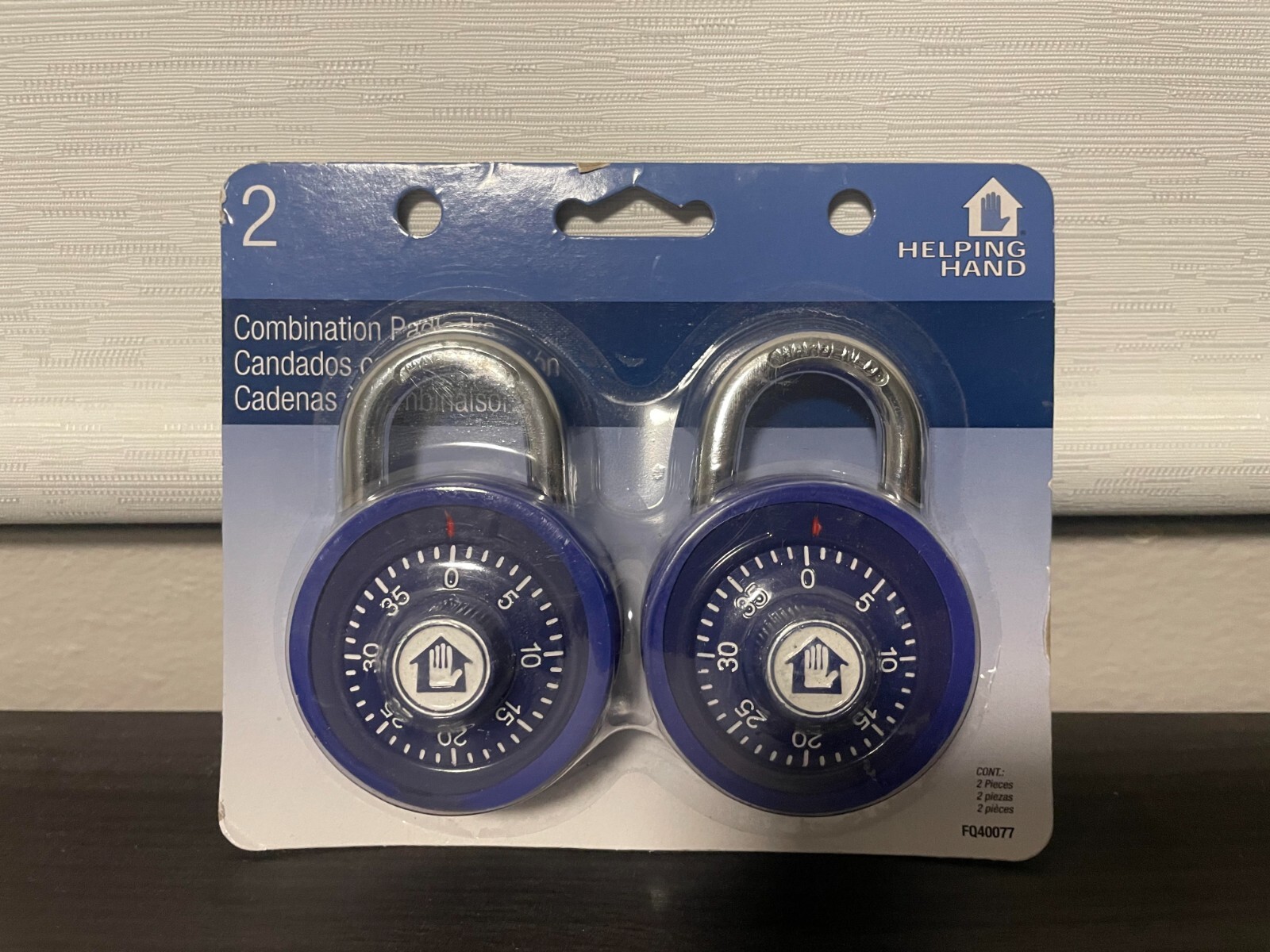 HELPING HAND BRAND COMBINATION PADLOCK (x2) - BRAND NEW IN PACKAGE | eBay