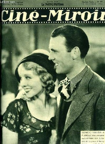 Ciné-miroir n° 393 - Raymond Rouleau et Florelle dans une scène d | eBay