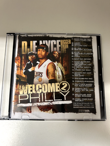 RARE DJ E-NYCE WELCOME TO PHILLY MIXTAPE MIX CD CASSIDY BEANIE SIGEL | eBay