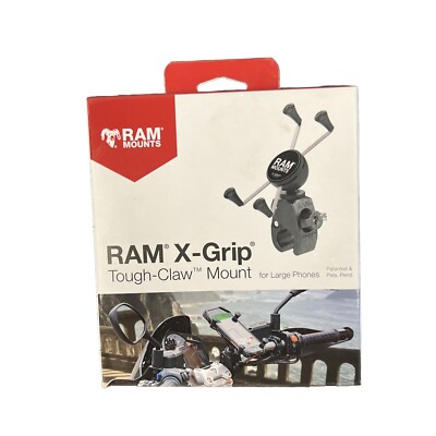 RAM Mount Tough-Claw Mount with X-Grip Large Phone Cradle RAM-HOL-UN10 ...