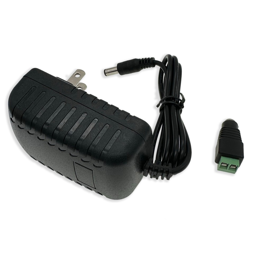 AC-DC Adapter IN:120VAC-240VAC Out:24VDC 1A Power Supply Charger 5.5mm ...