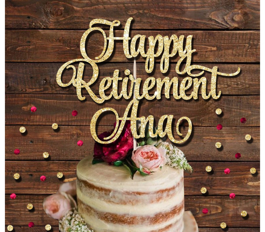 Happy Retirement Cake Designs 50+ Best Ideas For A Retirement Cake