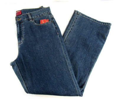 Chaps Denim Katelyn Bootcut Jeans Mid Rise Stretch Fabric Women's 10 ...