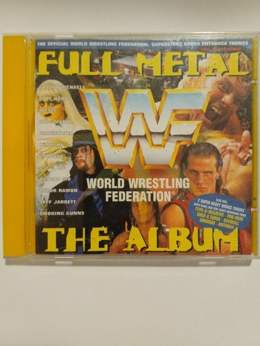 Full Metal The Album WWF Official Superstars Cd Import Germany | eBay