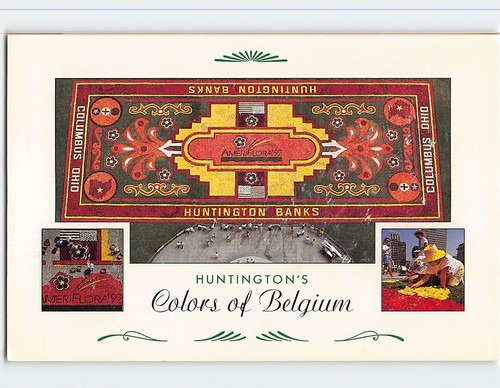 Postcard Huntington's Colors of Belgium | eBay