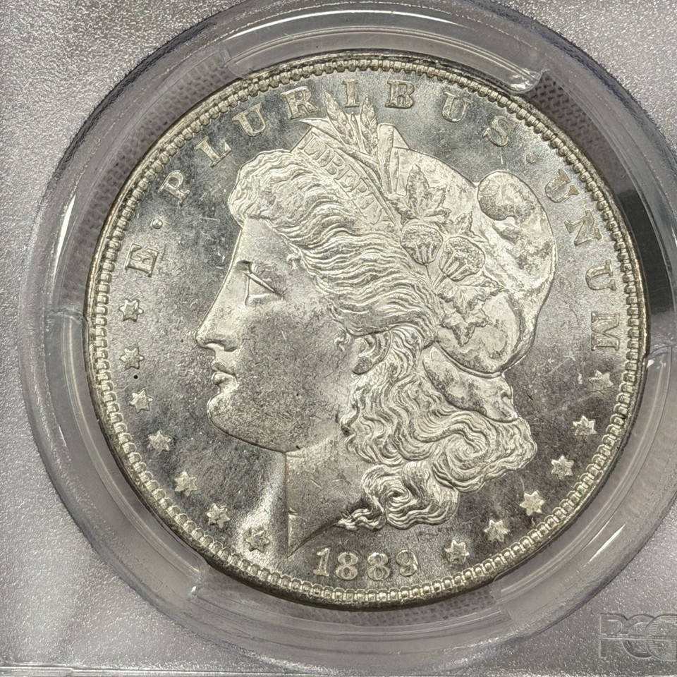 1889-P Morgan Dollar $1 PCGS MS64 PL Philadelphia Silver One US Coin ...