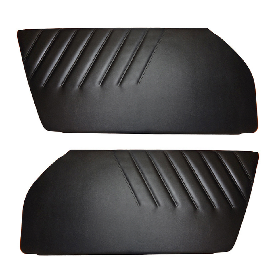 Black Leatherette Door Panel Set Fits Porsche 911 930 964 993 1974–1989 ...