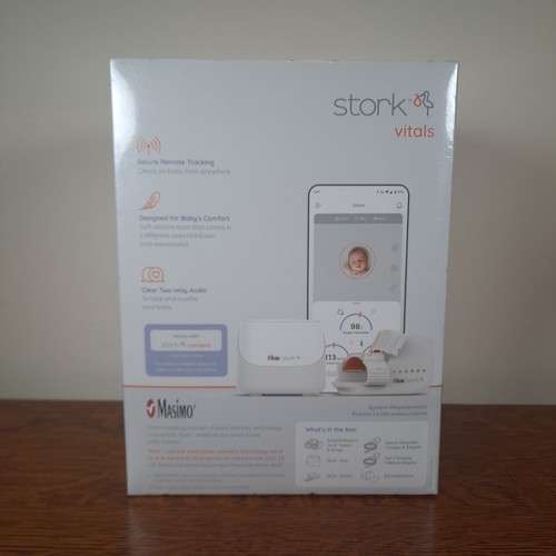 Masimo Stork Vitals Smart Home Baby Monitoring System Boot White New Package | eBay