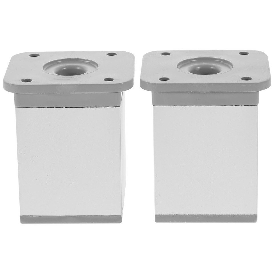 2 Pcs Cabinet Leg Furniture Legs Metal Adjustable Support Feet for ...