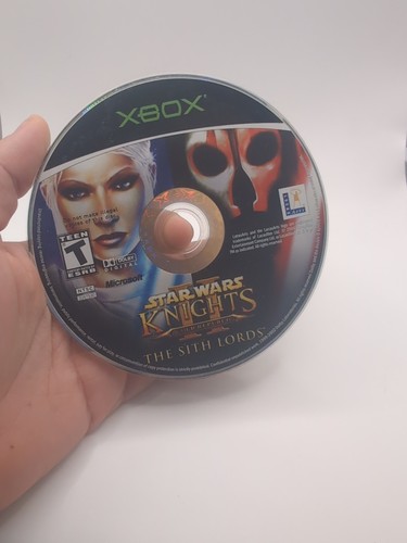 Star Wars Knights of the Old Republic II The Sith Lords Original Xbox ...