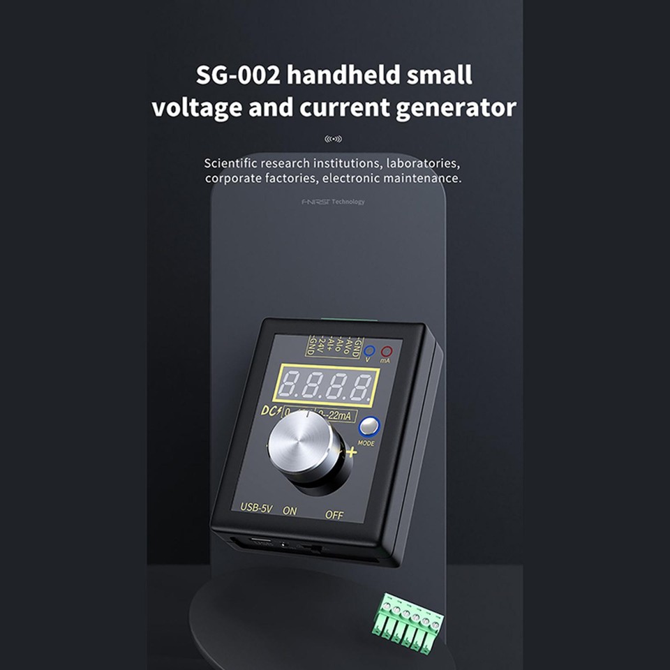 Signal Generator 0-10V 0-22mA Analog Voltage Current Simulator w ...