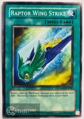 Yu-Gi-Oh! CRMS-EN048 - Raptor Wing Strike - Common - Exc. | eBay Australia