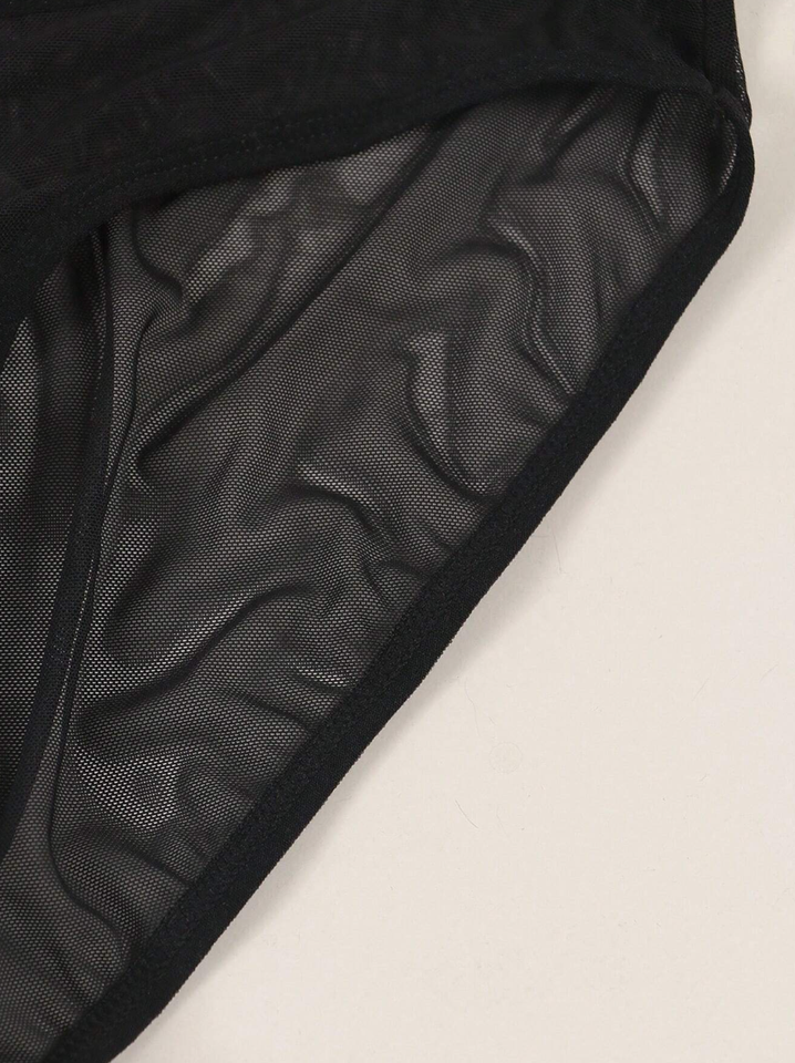 Men’s Black Mesh Briefs – Breathable, Semi-Sheer, Sexy & Comfy | eBay