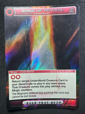 Chaotic Ripple Song of Revival (UnderWorld) 189/232 DOP 1st Ultra Mugic ...