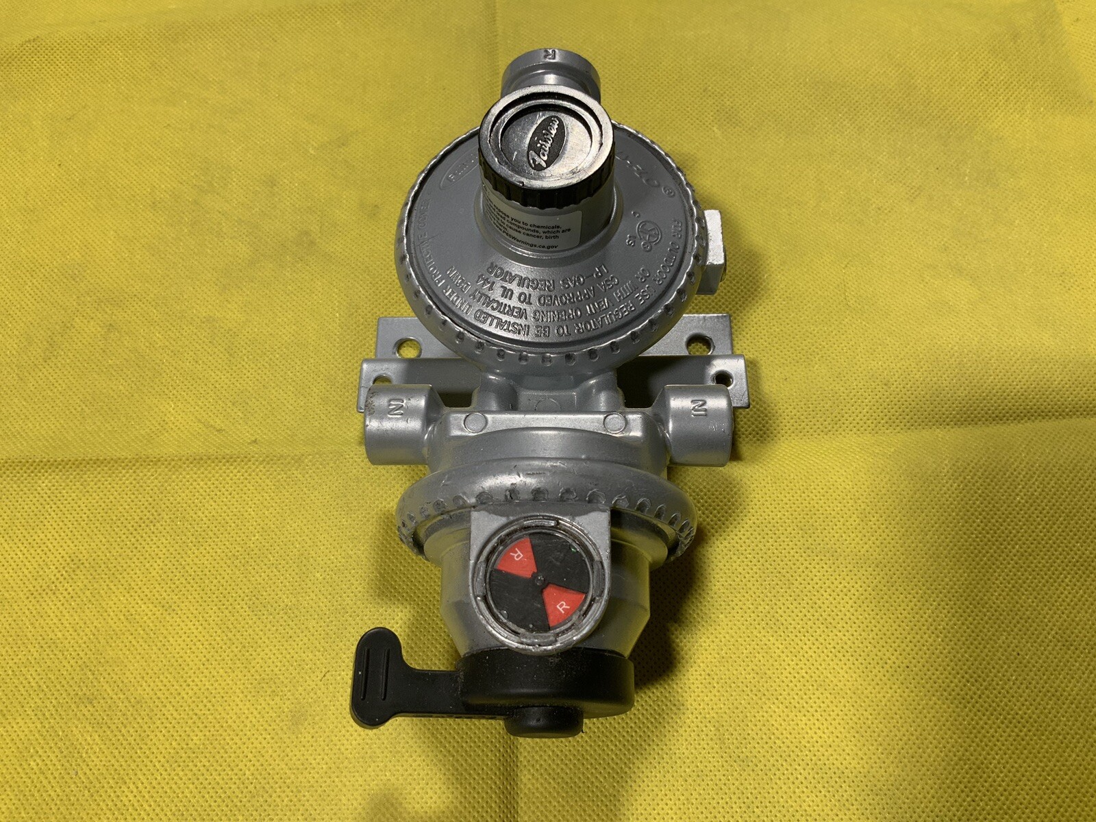 FAIRVIEW LP GAS -TWO STAGE REGULATOR FOR 2 TANK HOOK-UP PART NO.GR ...