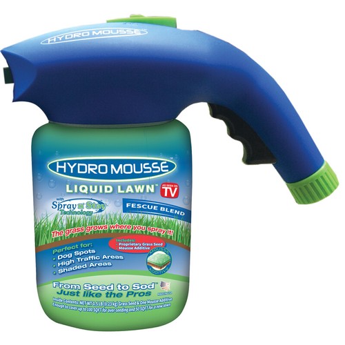 Hydro Mousse 15000 Liquid Lawn with Spray-n-Stay Technology, 0.5 lb ...