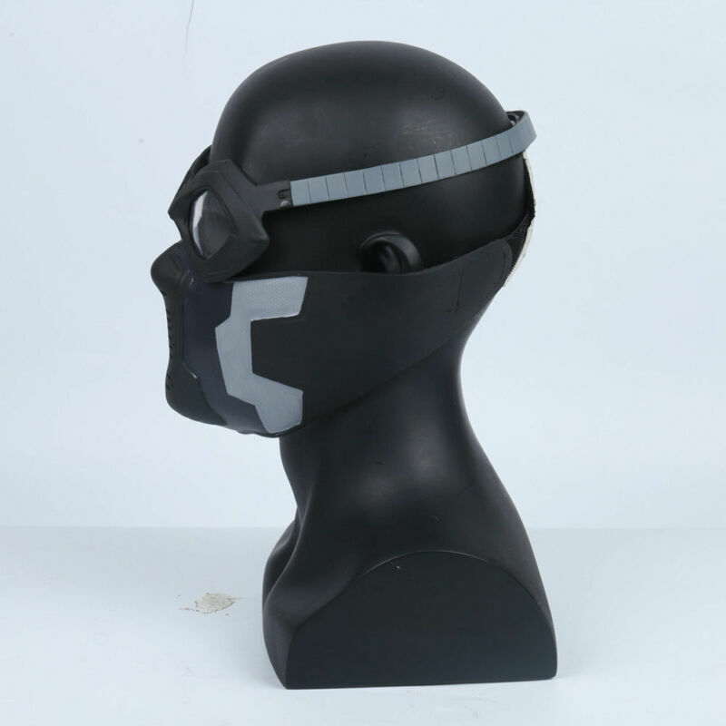 Winter Soldier Buck Mask Goggle Cosplay Superhero Barnes Mask ...
