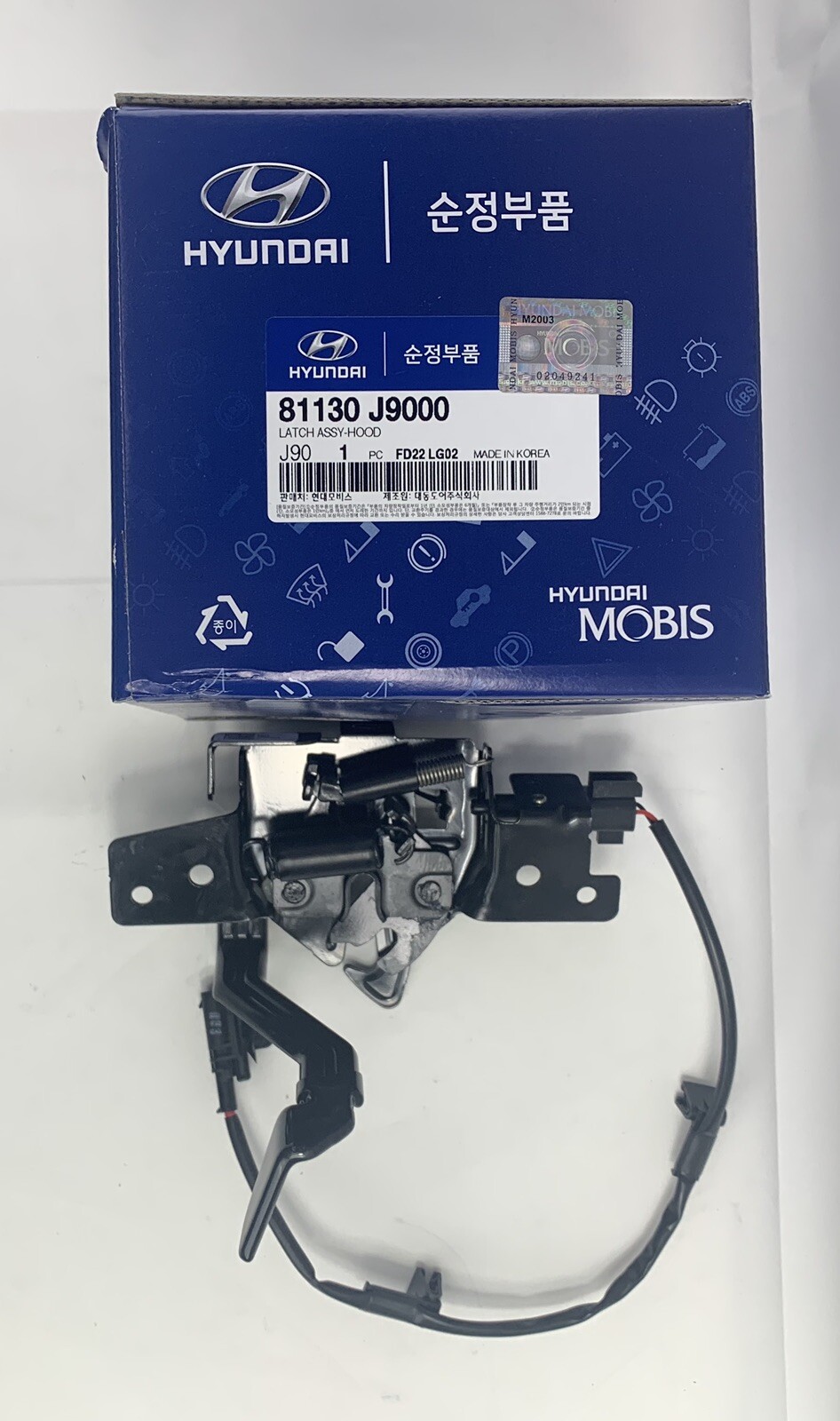 Original Hyundai Hood Latch Kona 2018-2019-2020-2021 Hood Lock | eBay