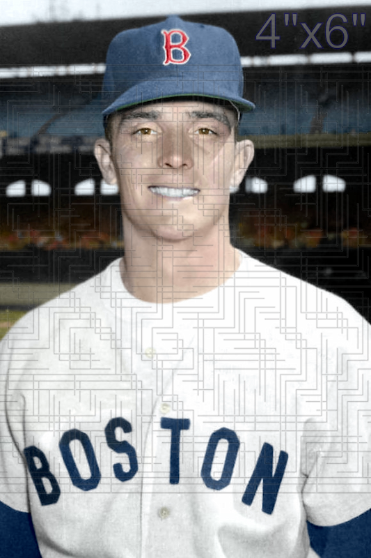 Marlan Coughtry - 1960 Boston Red Sox - choose a size - colorized print ...