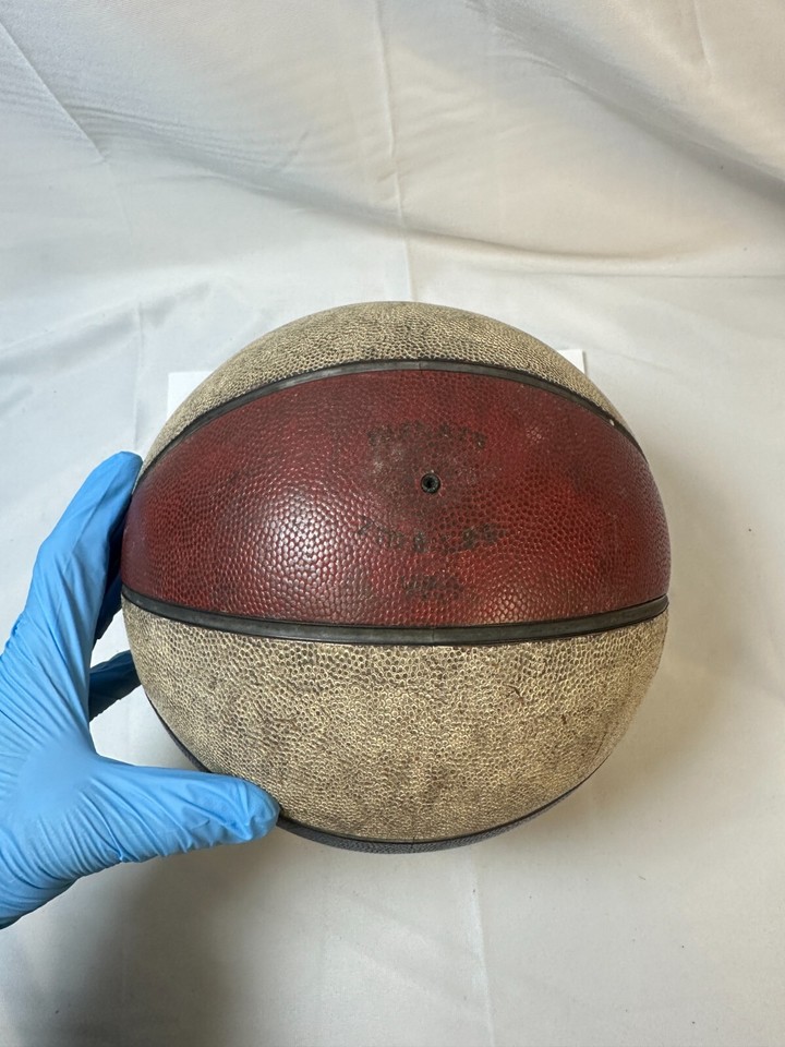 Official Rawlings RSS ABA Red White Blue Basketball With Display Case ...