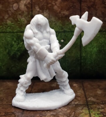 Dungeons & Dragons - Fantasy Miniature - Reaper - Human Barbarian 853 ...
