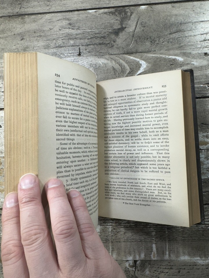 1871 Antique Religious Book "The Christian Pastorate" | eBay