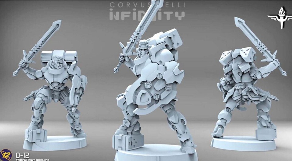 INFINITY New. Hellblazers CQB Shotgun Hellblazer O-12 Torchlight O12 CB ...