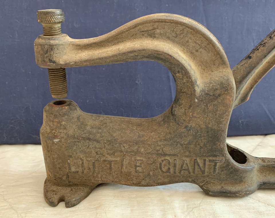 Little Giant Rivet Gun Cast Iron Vintage | eBay