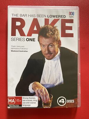 Rake : Series 1 DVD 2010 4 Discs Region 4 2014 N/Mint 9398711508290 ...