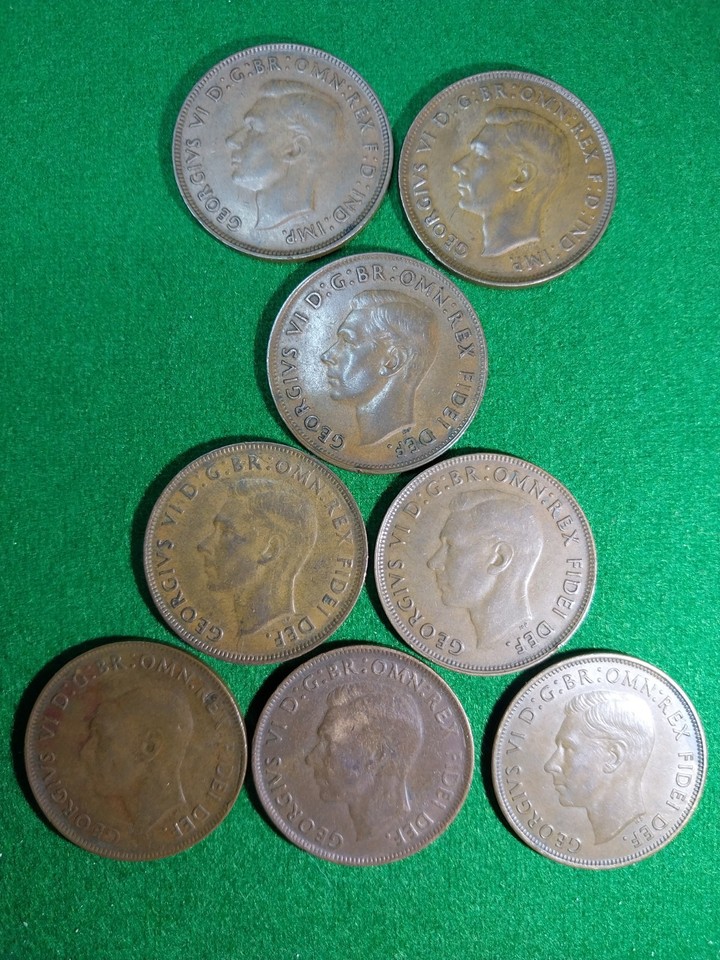 AUSTRALIAN PENNYS (8 COINS) | eBay Australia