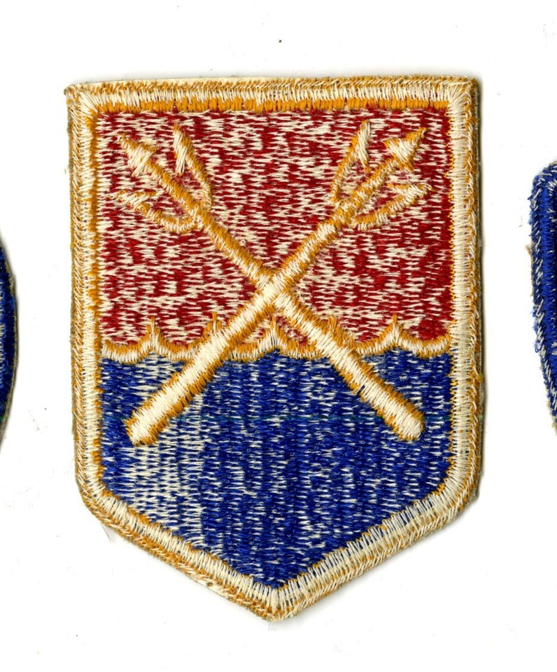 Eastern Defense Command Shoulder Patch WWII Vintage White Back | eBay