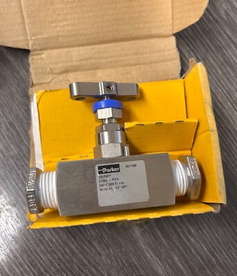PARKER HNVS8FF NEEDLE PATTERN AND HAND VALVES | eBay