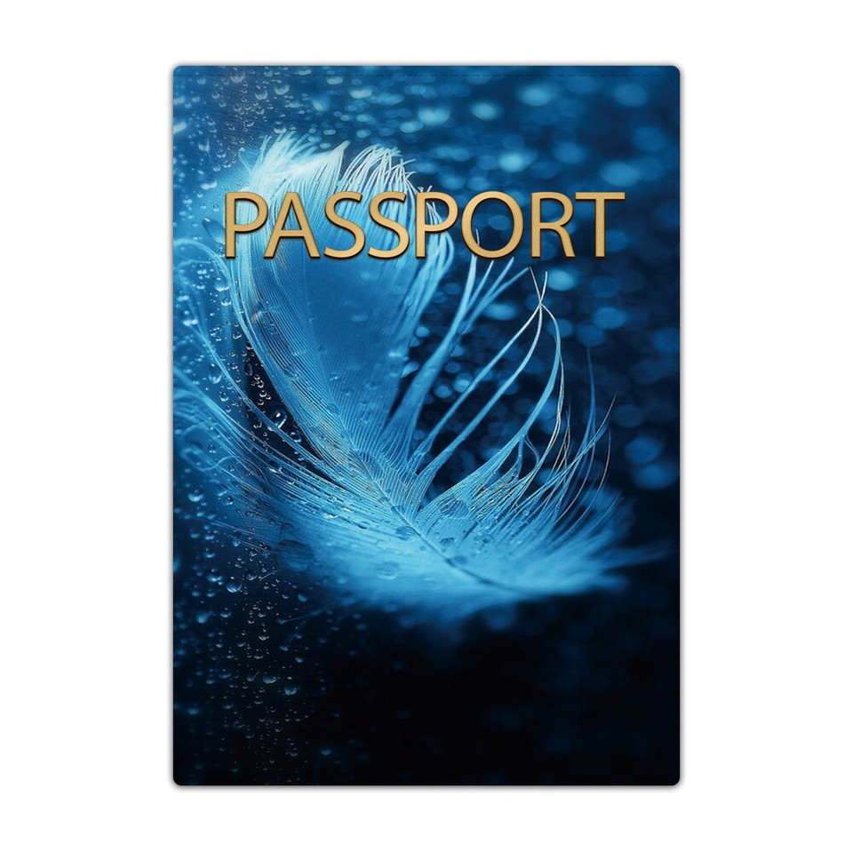 Passport Holder Protector Cover Wallet Leather Travel European United ...