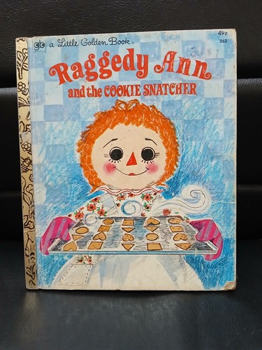 Little Golden Book Raggedy Ann Cookie Snatcher 1972 | eBay