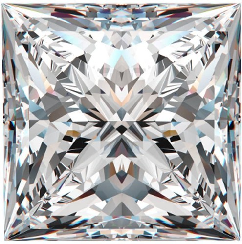 Cubic Zirconia AAA Quality Princess Cut 4.5x4.5 mm Square 100 pc Loose ...