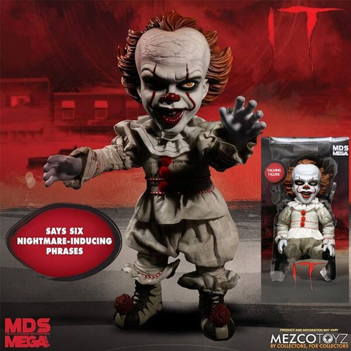Mezco Designer Series It 2017 Mega Scale Talking Pennywise 15 Inch ...