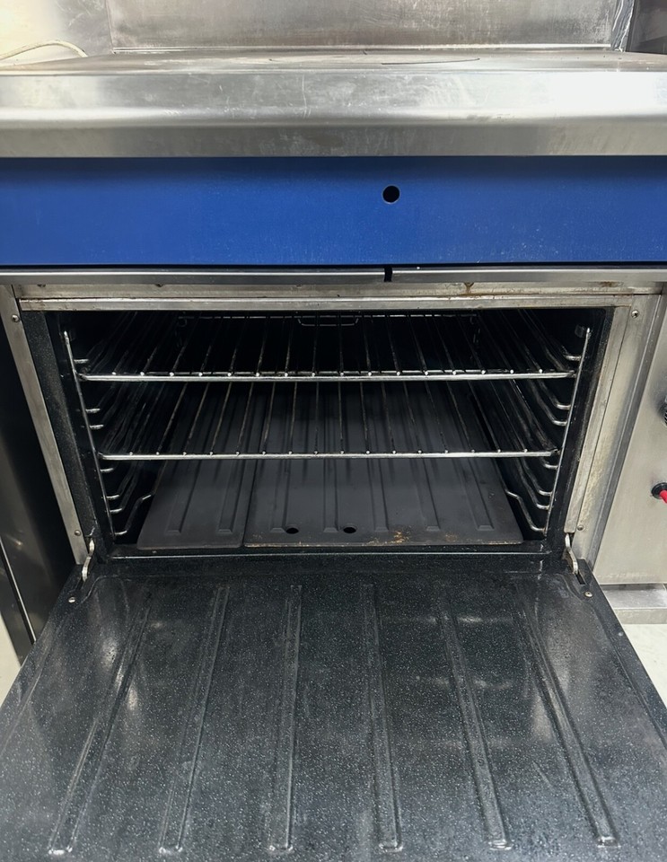 Blue Seal Solid Top Natural Gas Oven Range | eBay UK